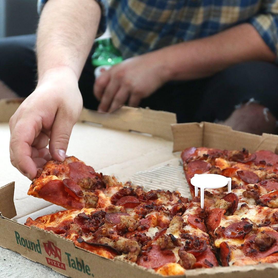 Round Table Pizza menu in Portland, Oregon, USA