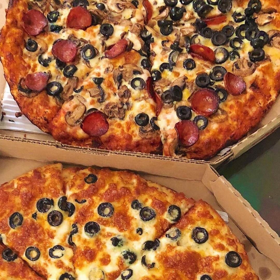 Round Table Pizza menu in San Diego, California, USA