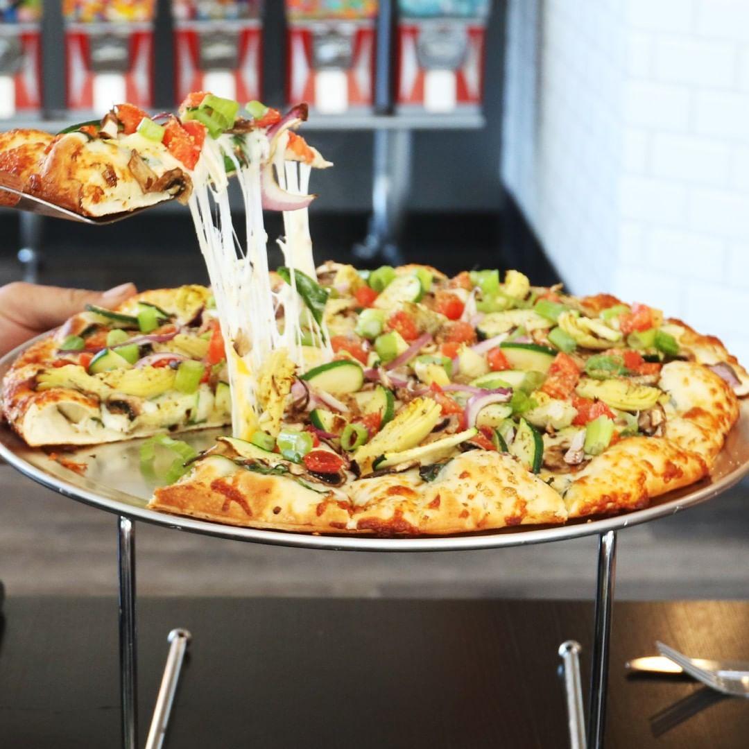 Round Table Pizza menu in Santa Cruz, California, USA