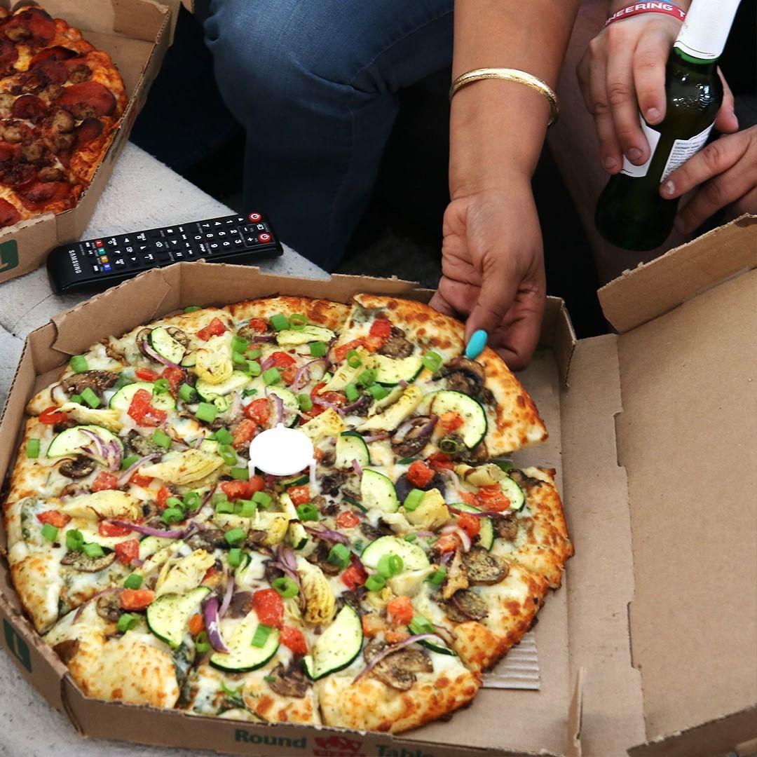 Round Table Pizza menu in Portland, Oregon, USA