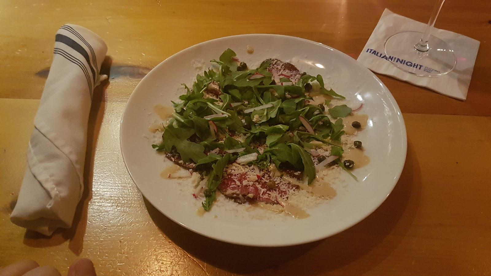 Italian by Night menu in Saint John, New Brunswick, Canada