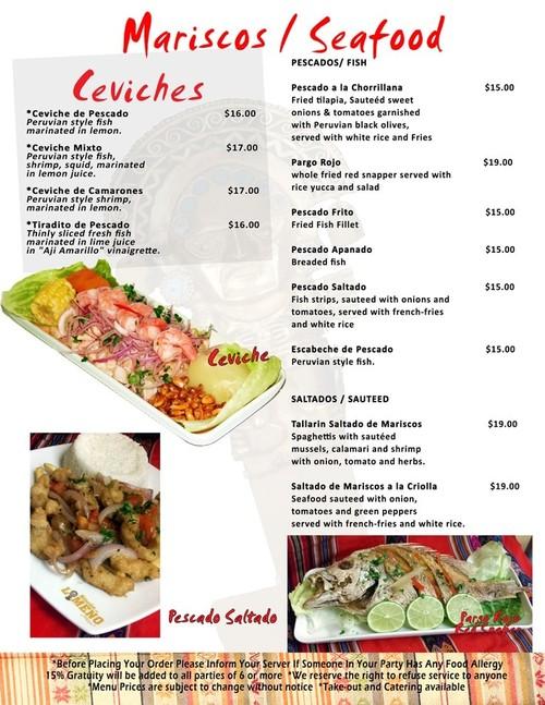 Rincon Limeño menu in East Boston, Massachusetts, USA