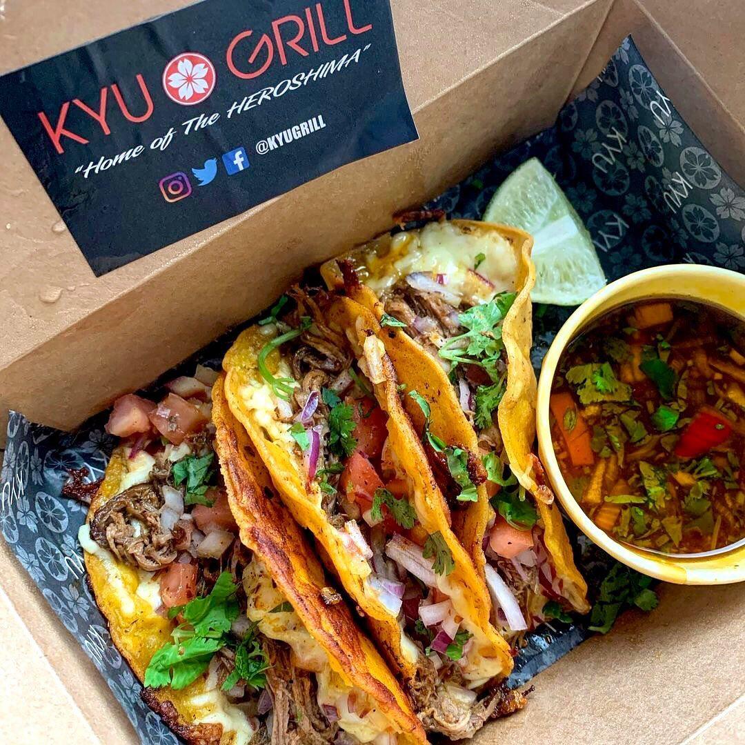 Kyu Grill menu in Winnipeg, Manitoba, Canada