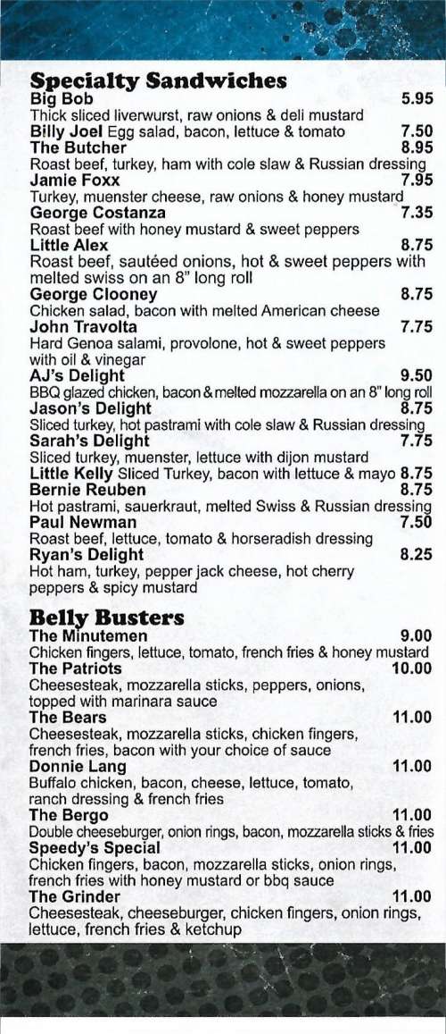 Mendham Bagel and Coffee Shop menu in Mendham Township, New Jersey, USA