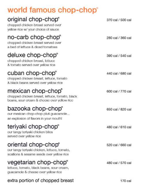 Chicken Kitchen menu in Miami Lakes, Florida, USA
