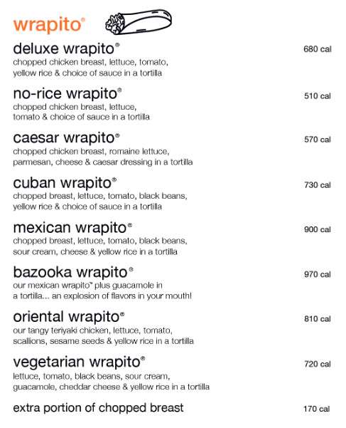 Chicken Kitchen menu in Miami Lakes, Florida, USA