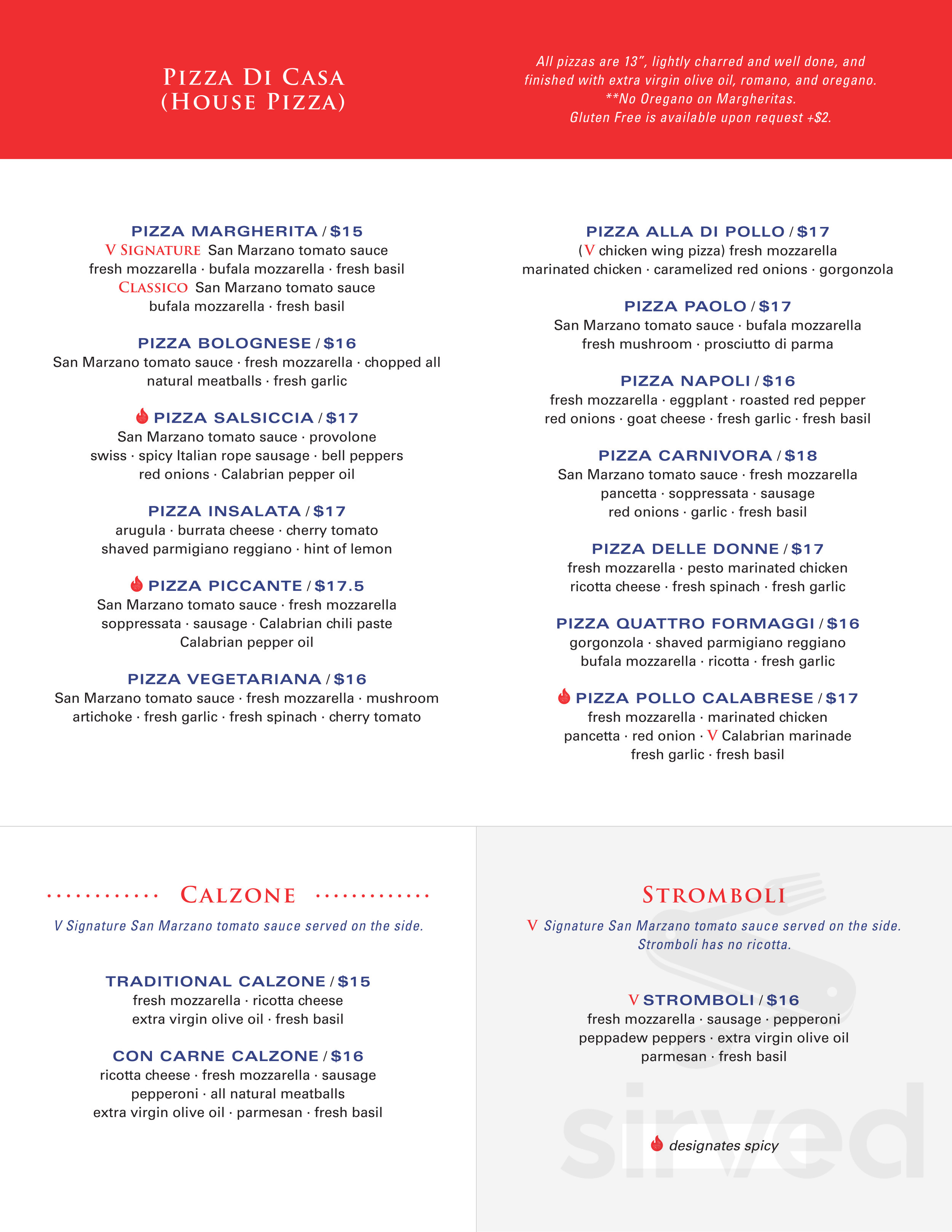 V Pizza - Fernandina Beach menus in Fernandina Beach, Florida, United ...