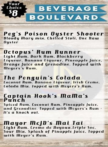 JD's Restaurant & Lounge menu in Indian Rocks Beach, Florida, USA
