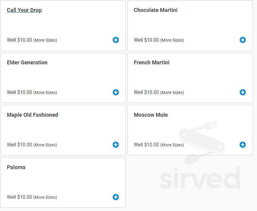 Lewis and Main Restaurant and Brewery menu in Monroe, Washington, USA