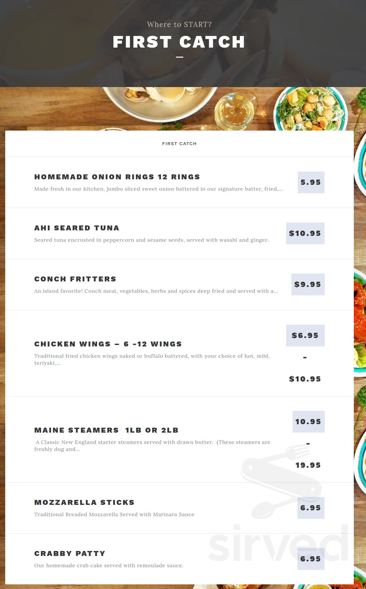 New England Eatery & Pub menus in Melbourne Beach, Florida, United States