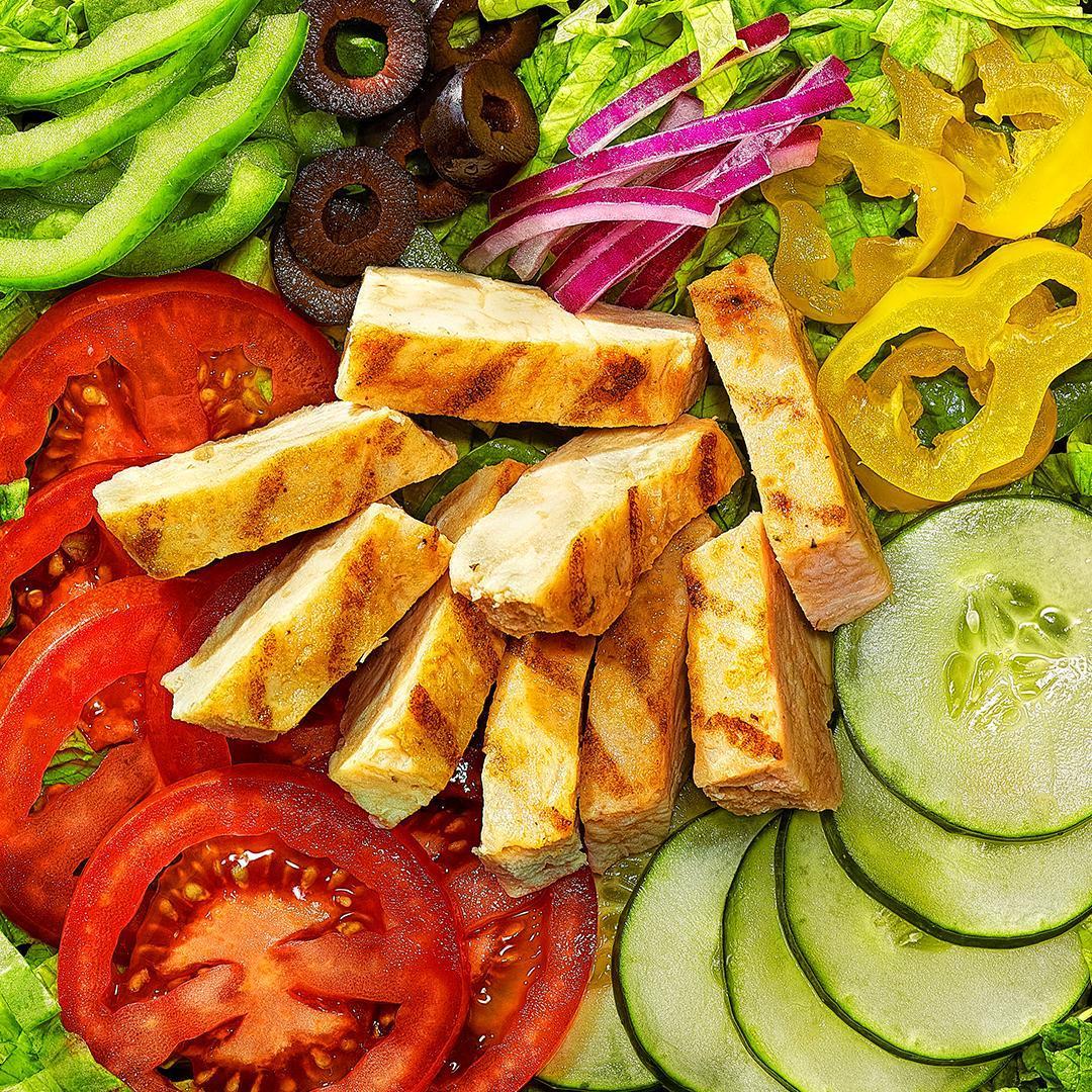 Subway menu in Fort Bliss, Texas, USA