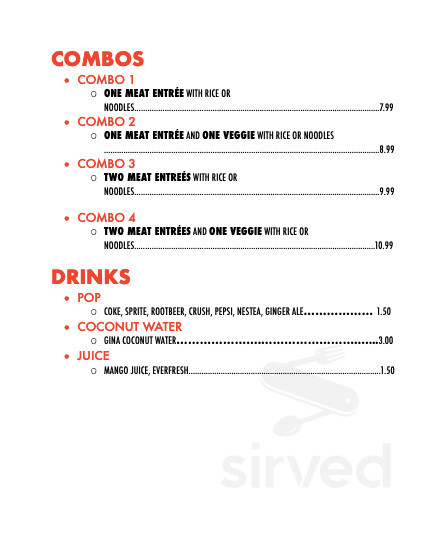 Menu - Scarborough ON's EDGE BBQ & GRILL Filipino Cuisine | Sirved