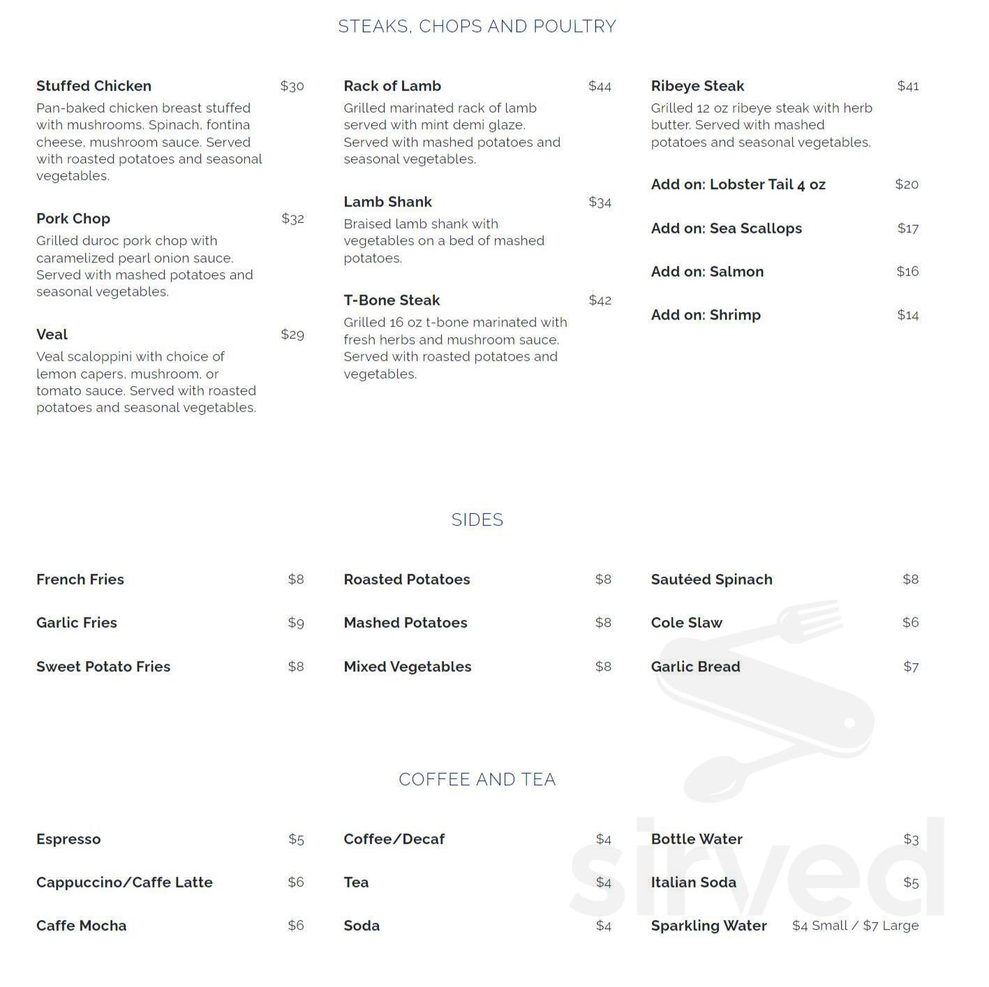 Lara's Fine Dining menu in Richmond, California, USA