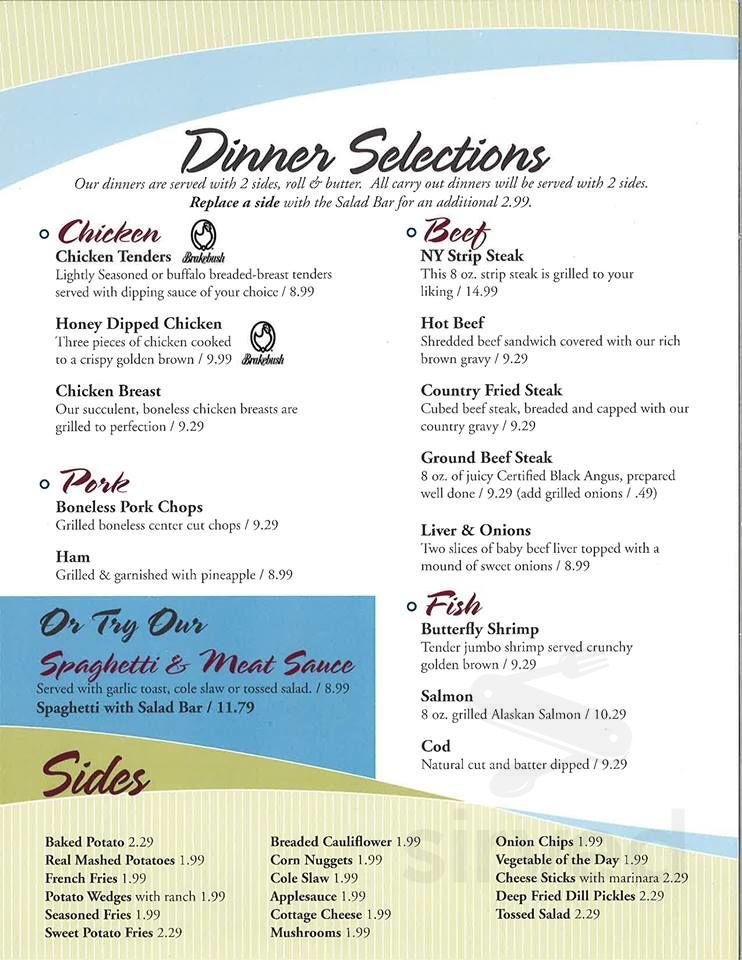 Lori's Family Restaurant LLC menu in Caldwell, Ohio, USA