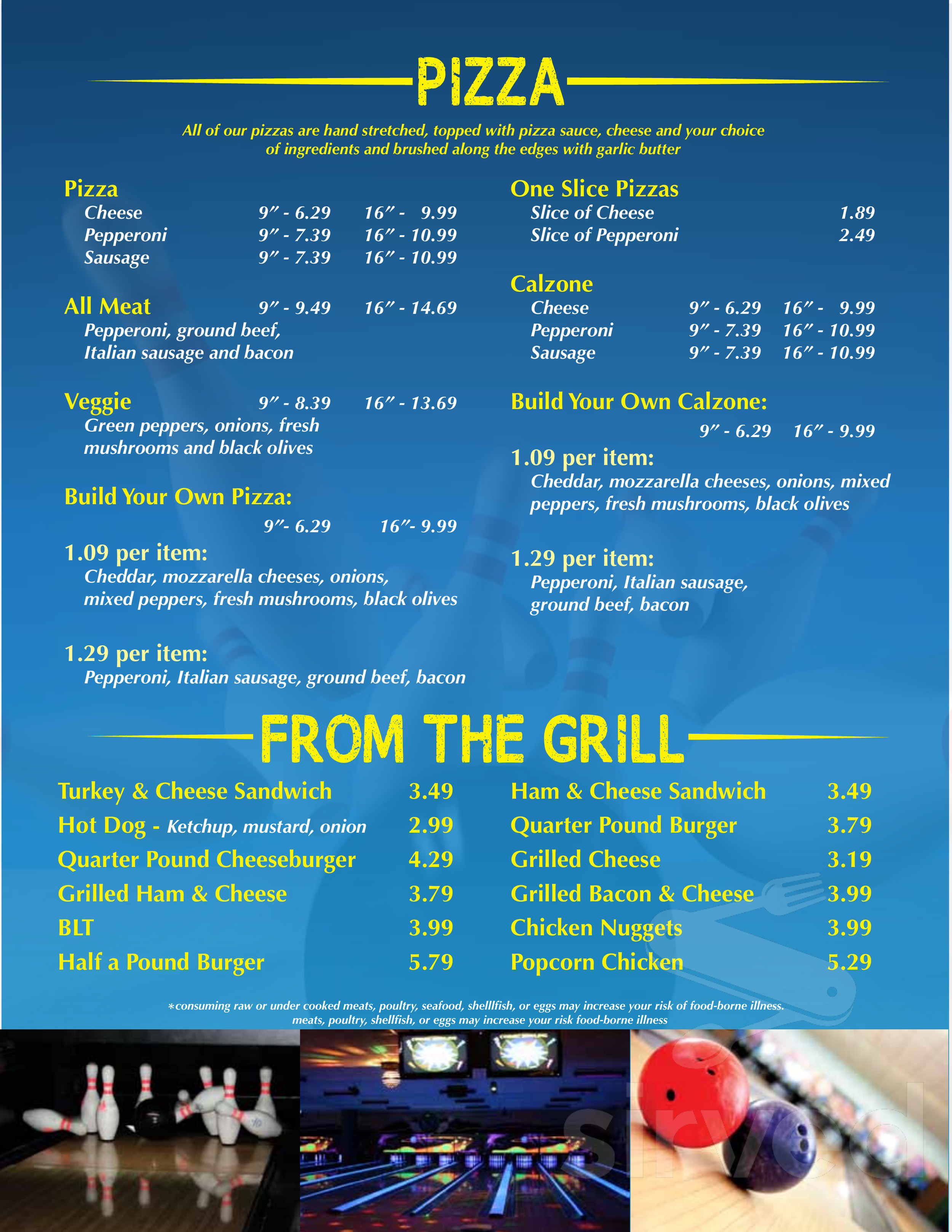 Menu - Surfside Beach SC's Brick House Restaurant & Lounge | Sirved