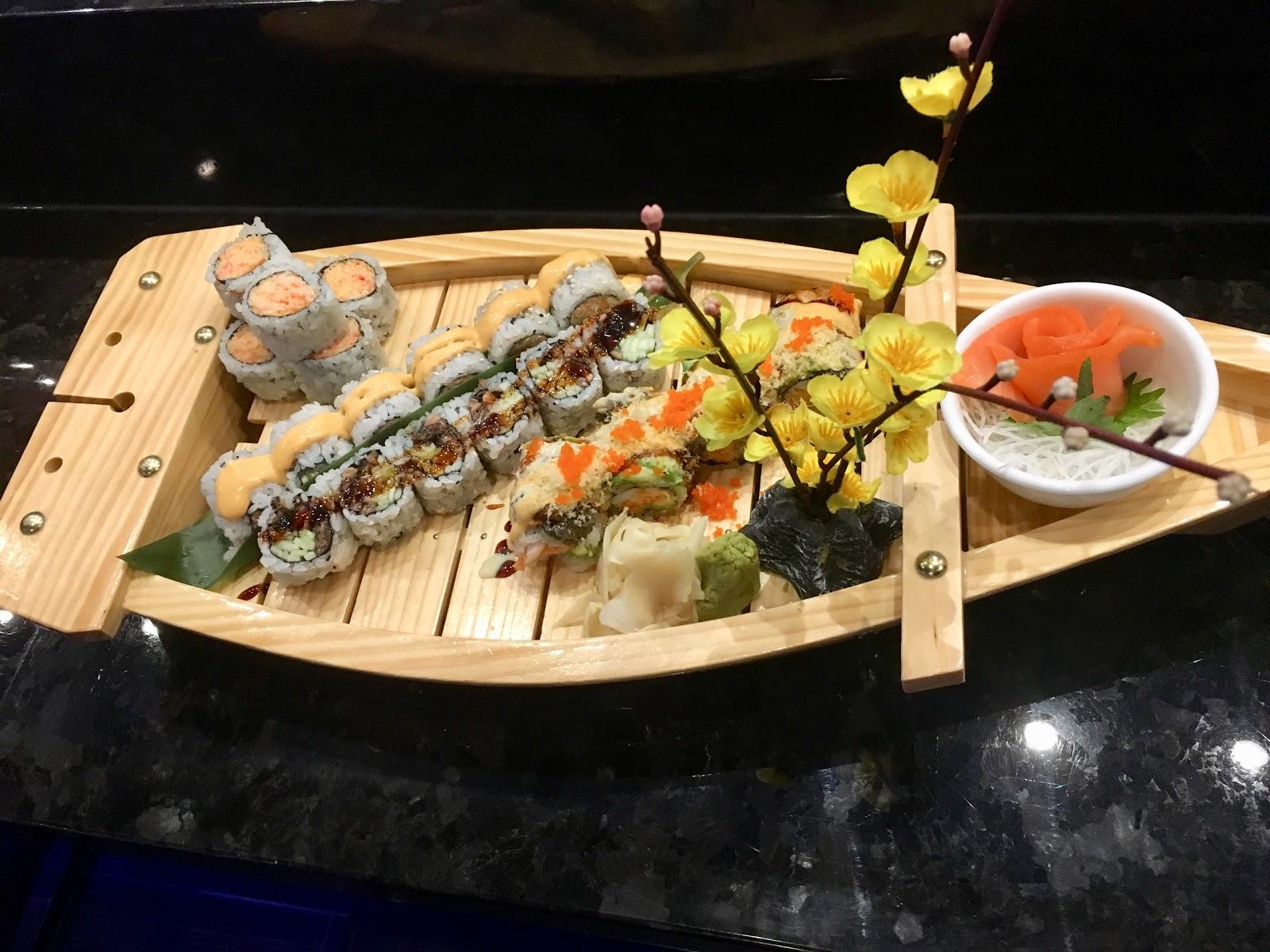 Yaba Sushi and Steak menu in Roscoe, Illinois, USA