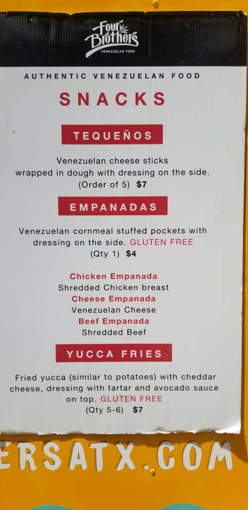 Happy Lobster menu in Austin, Texas, USA