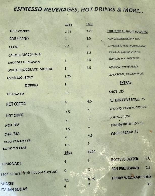 Menu for Ooh La La Burgers in Tacoma, WA | Sirved