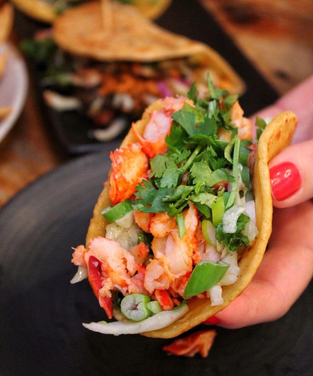 MEXiCUE menu in Bethesda, Maryland, USA