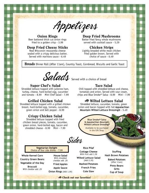 Harding's | Family Restaurant menu in Charleston, West Virginia, USA