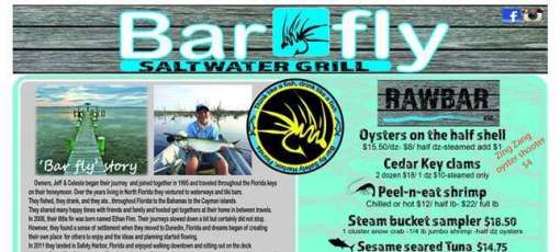 Menu for Bar fly Safety Harbor in Safety Harbor, FL | Sirved