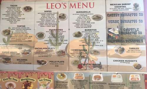 Taqueria Leo's - Lake Fayetteville menu in Fayetteville, Arkansas, USA