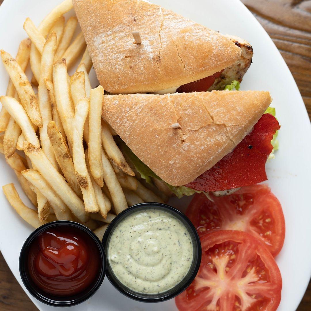 Red White and Brew menu in Prescott, Arizona, USA