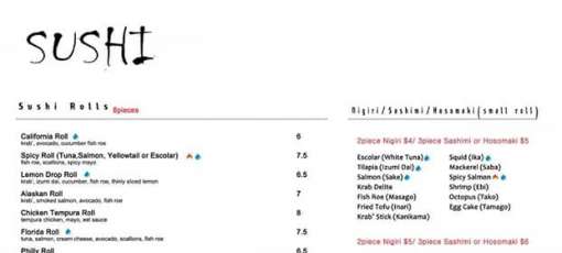 Menu for Domo Café in Fort Walton Beach, FL | Sirved
