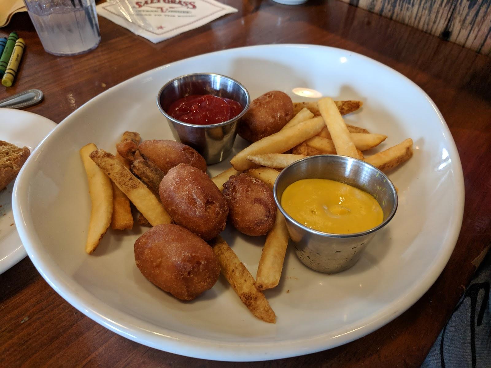 Saltgrass Steak House menu in Corpus Christi, Texas, USA