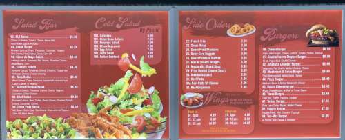 Green Apple gourmet menu in The Bronx, New York, USA