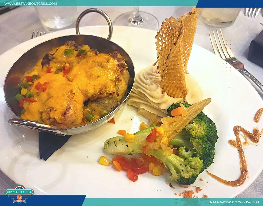 E & E Stakeout Grill menu in Belleair Bluffs, Florida, USA