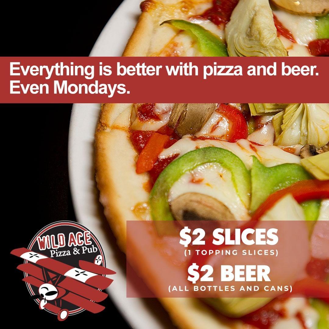 Wild Ace Pizza & Pub menus in Greer, South Carolina, United States