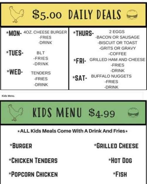 Homeside Restaurant - Cloverdale Rd. menu in Florence, Alabama, USA