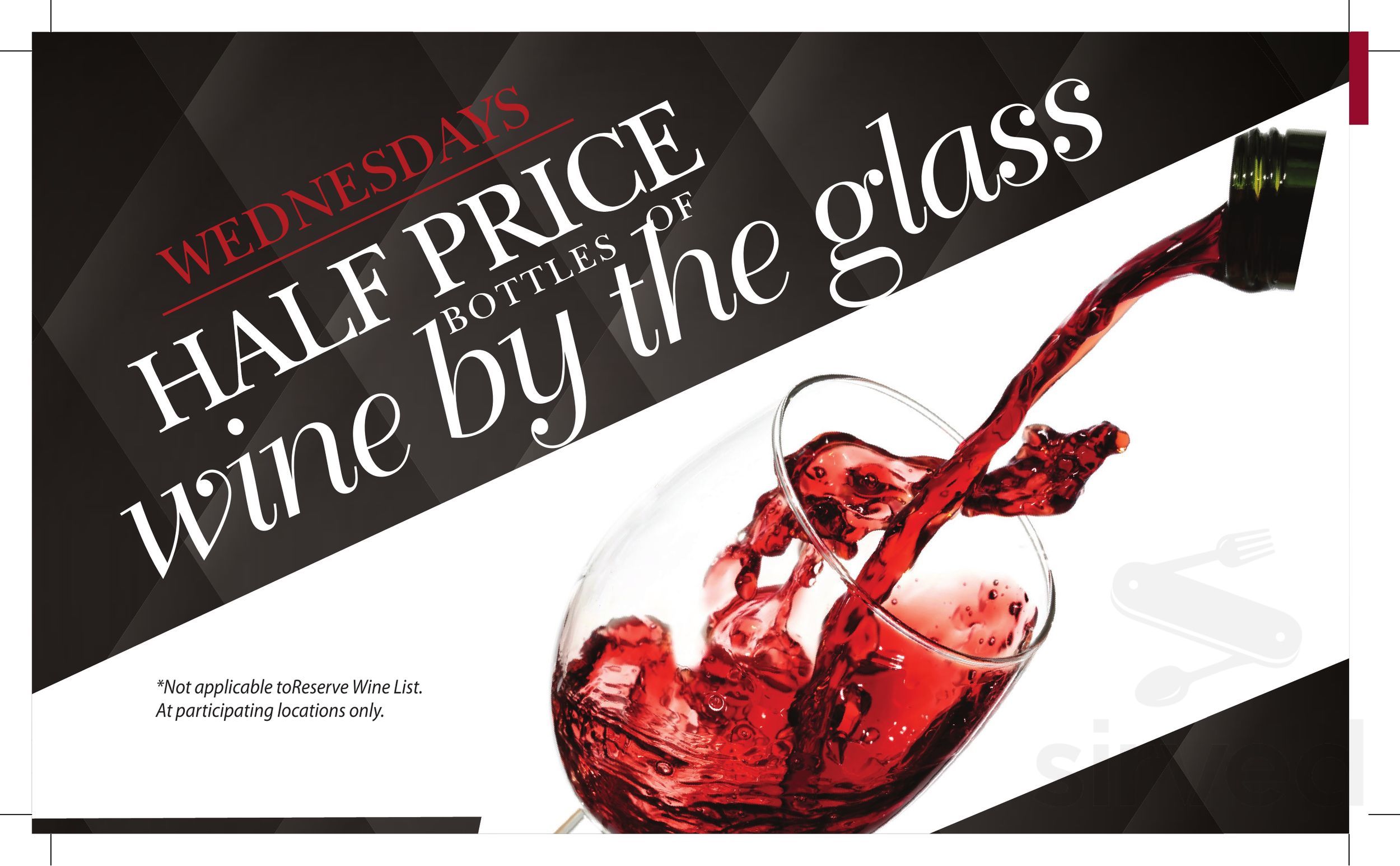 Menu - Edmonton AB's Sawmill Prime Rib & Steak House | Sirved