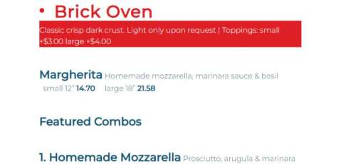 Menu for Umberto's Of New Hyde Park in New Hyde Park, NY | Sirved