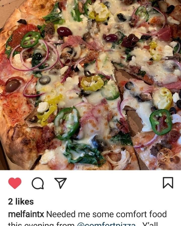 Comfort Pizza menu in Comfort, Texas, USA