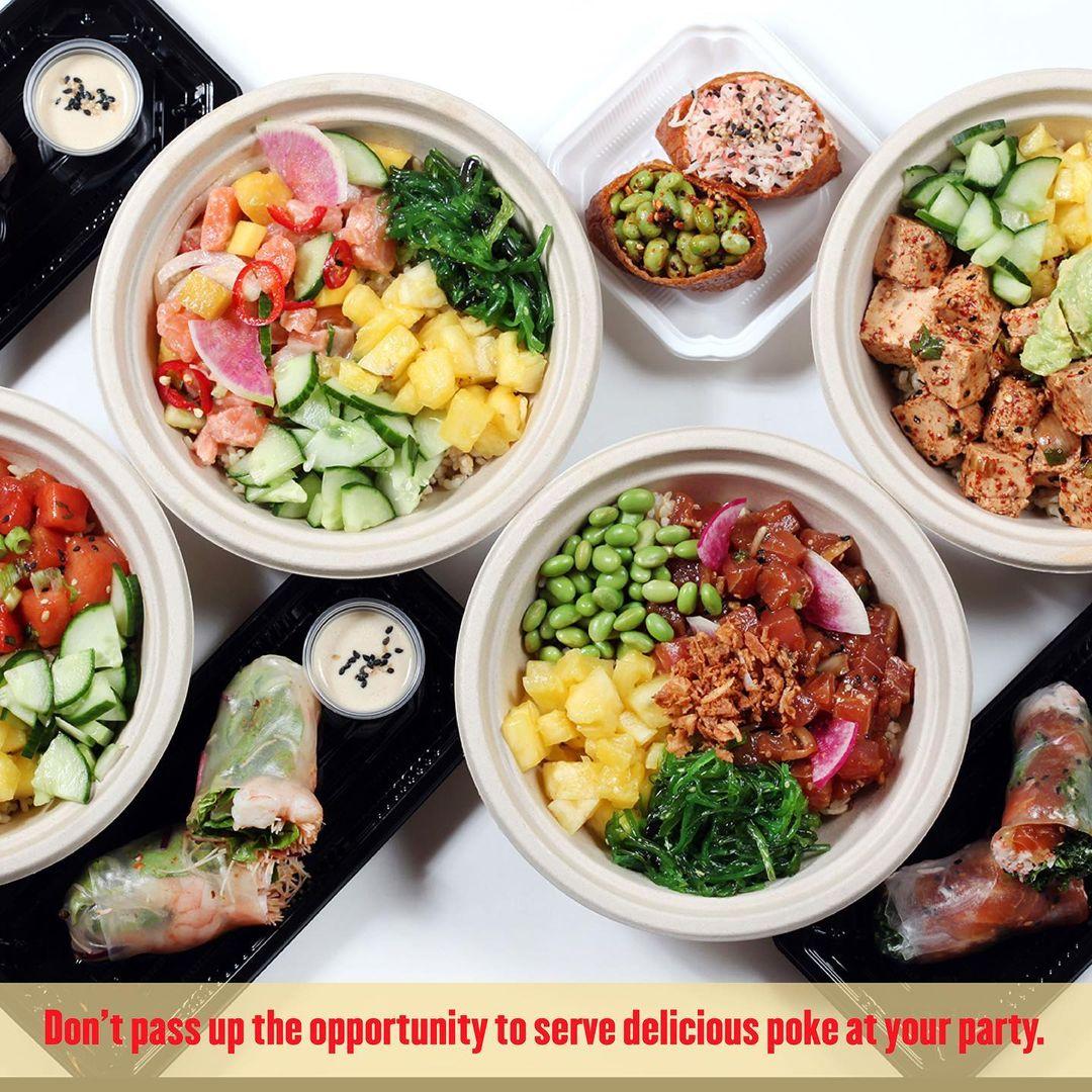 Sweetcatch Poke menu in New York, New York, USA