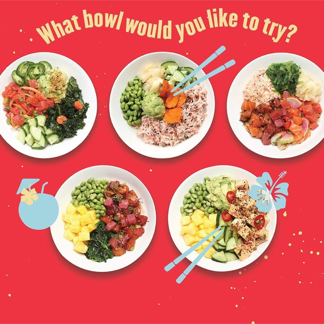 Sweetcatch Poke menu in New York, New York, USA