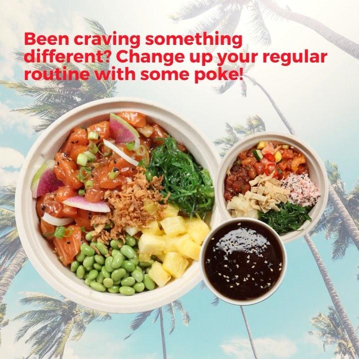 Sweetcatch Poke menu in New York, New York, USA