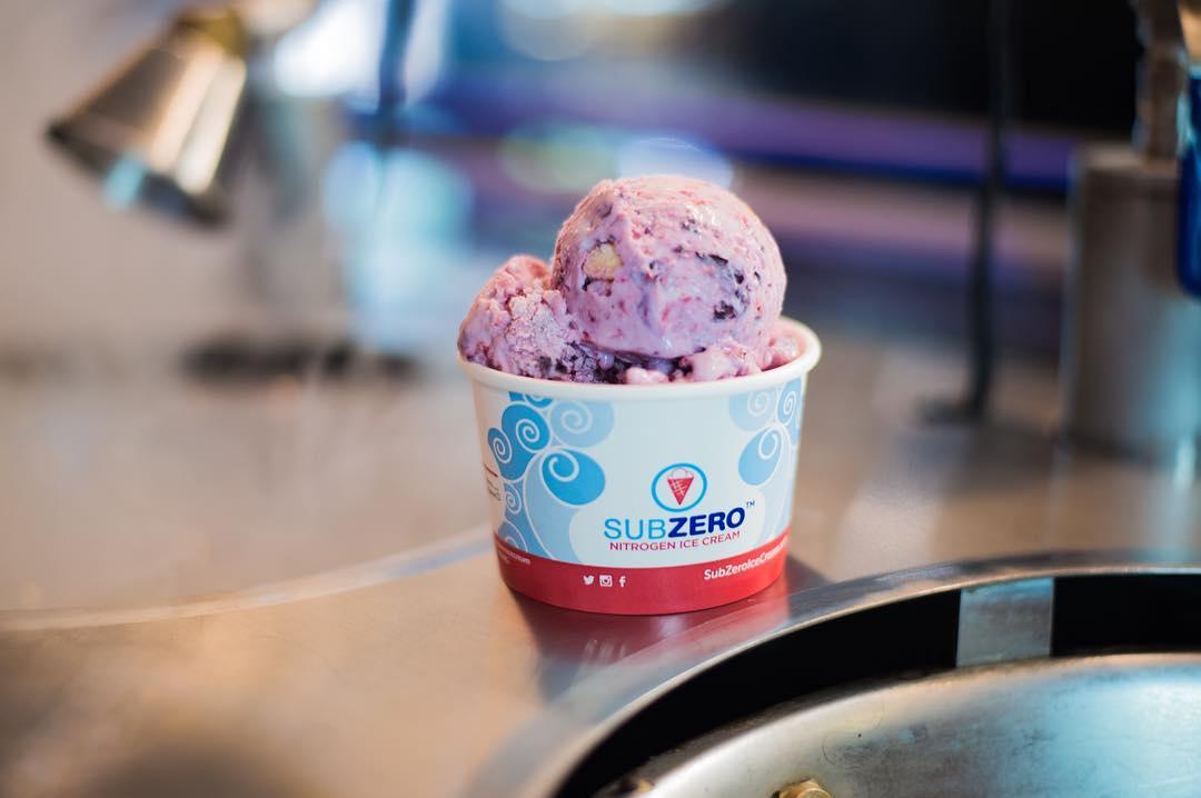 Sub Zero Nitrogen Ice Cream menu in Sandy, Utah, USA