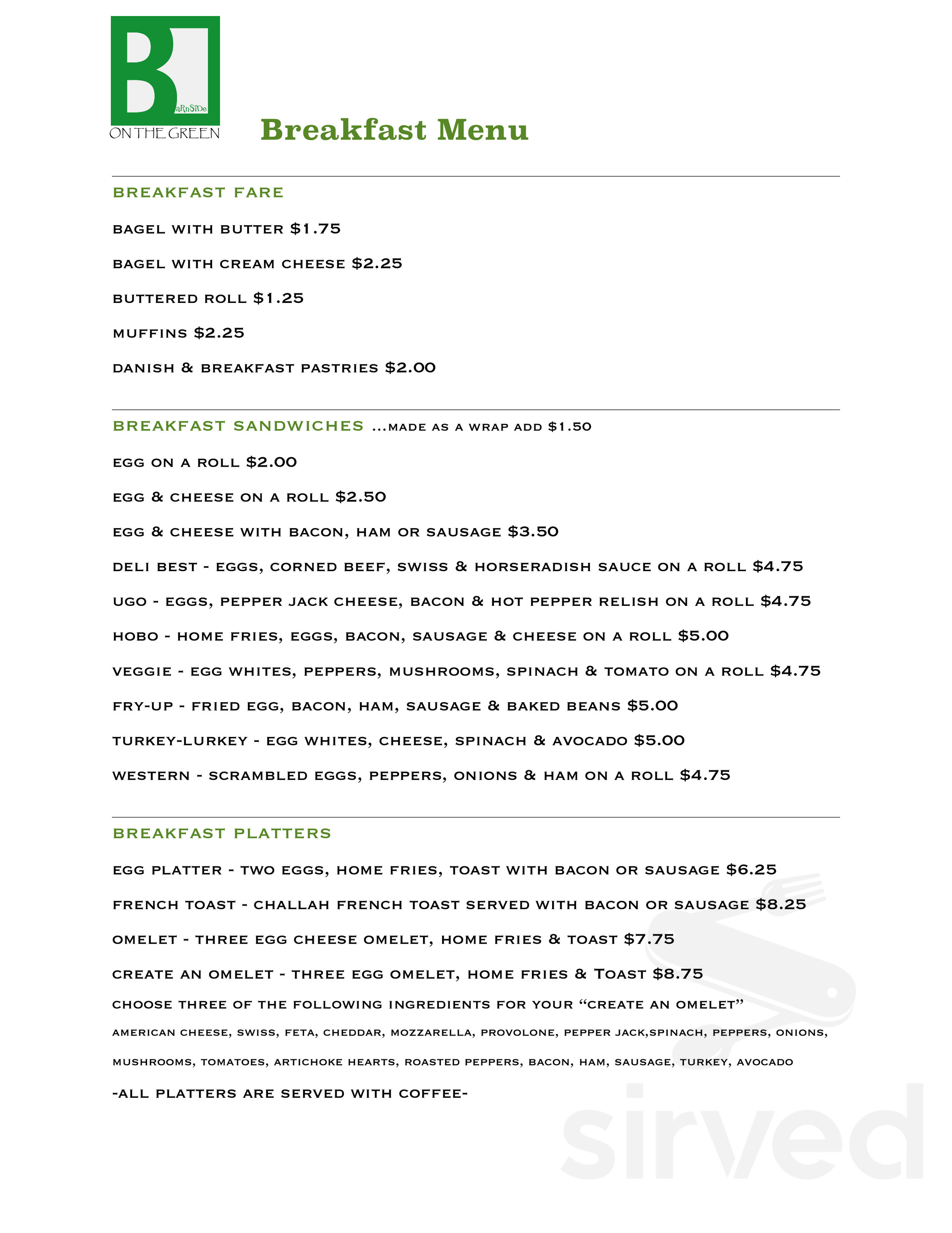 The Restaurant at Winding Hills menus in Montgomery, New York, United ...