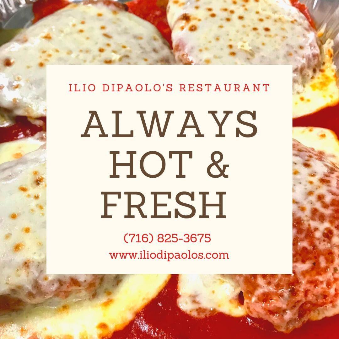 Ilio DiPaolo's Restaurant & Banquet Facility menu in Blasdell, New York ...