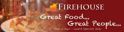 Menu for Firehouse Lounge in Ambridge, PA | Sirved
