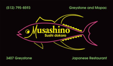 Menu for Musashino Sushi Dokoro in Austin, TX | Sirved