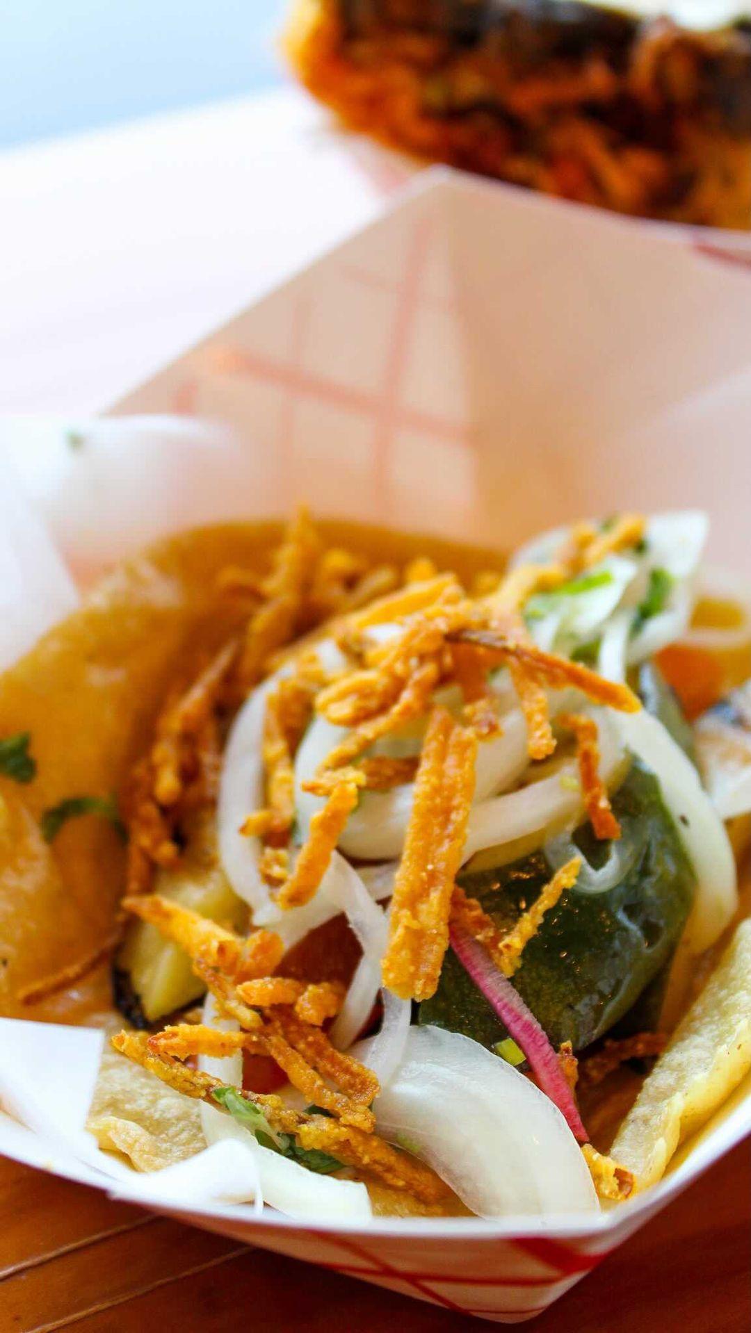 Taco nano menu in Glencoe, Illinois, USA