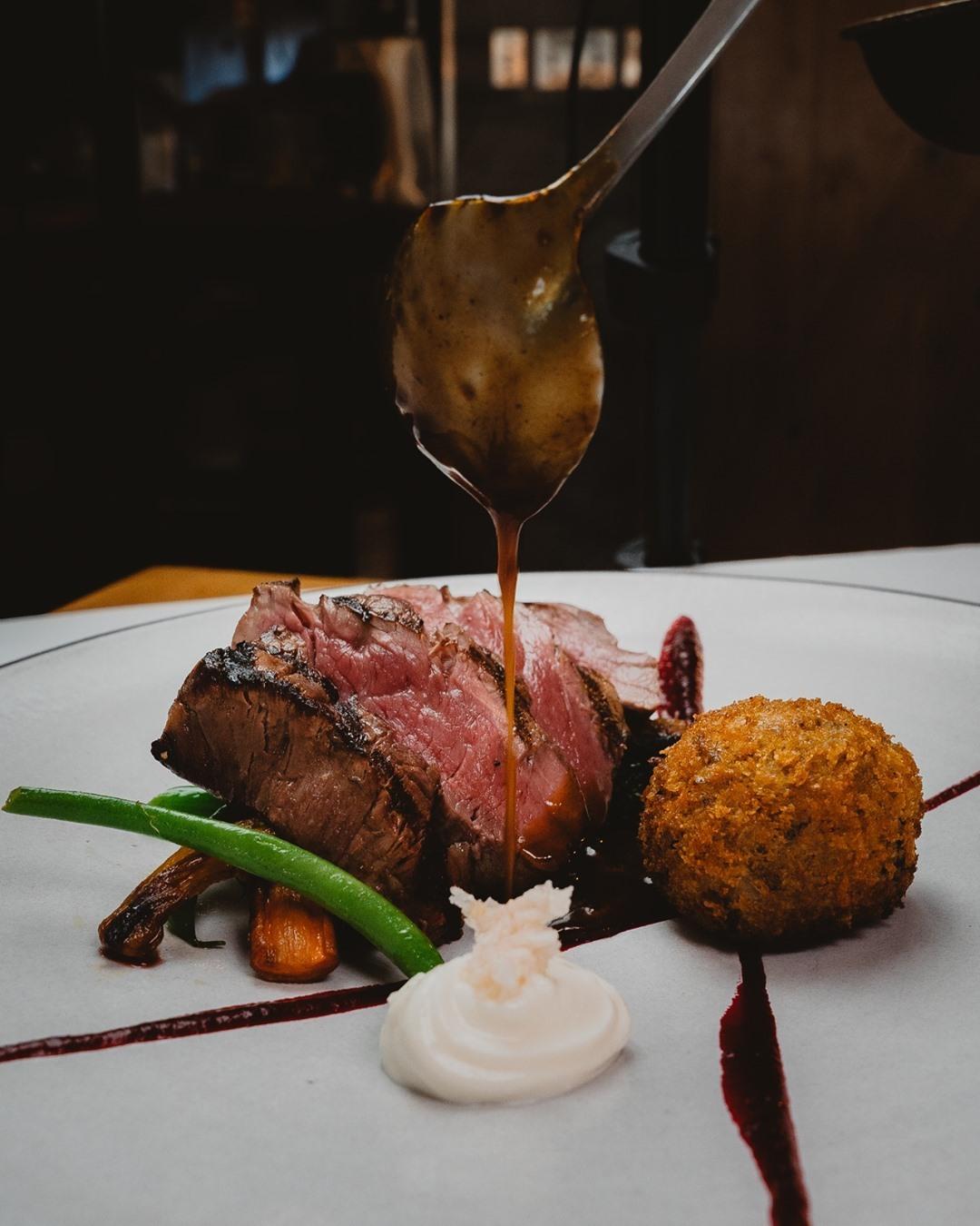 Root & Bone menu in Fonthill, Ontario, Canada