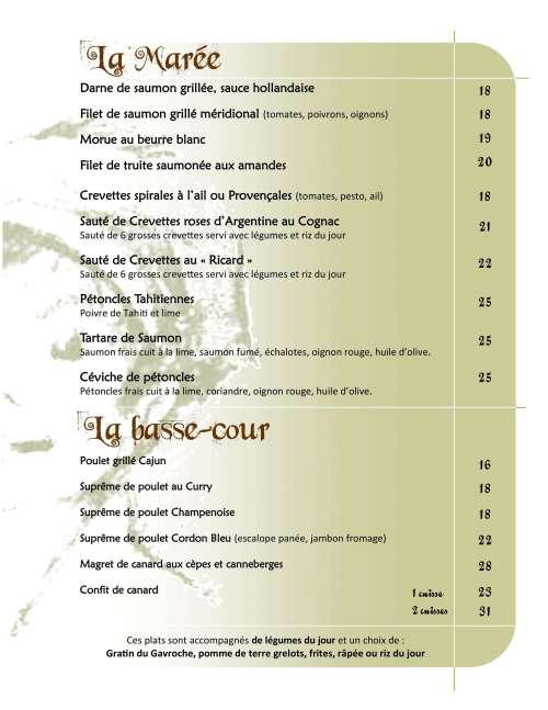 Café-resto Le Gavroche menu in Victoriaville, Quebec G6P 4A3, Canada