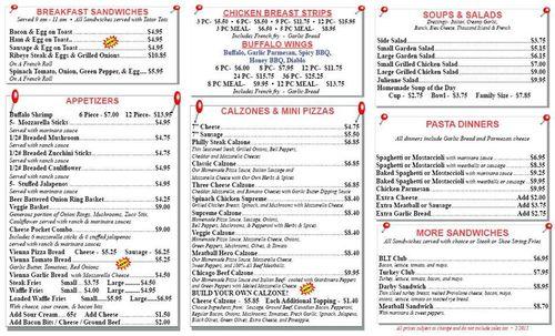 Windy City Pizza Kitchen menu in Hammond, Indiana, USA