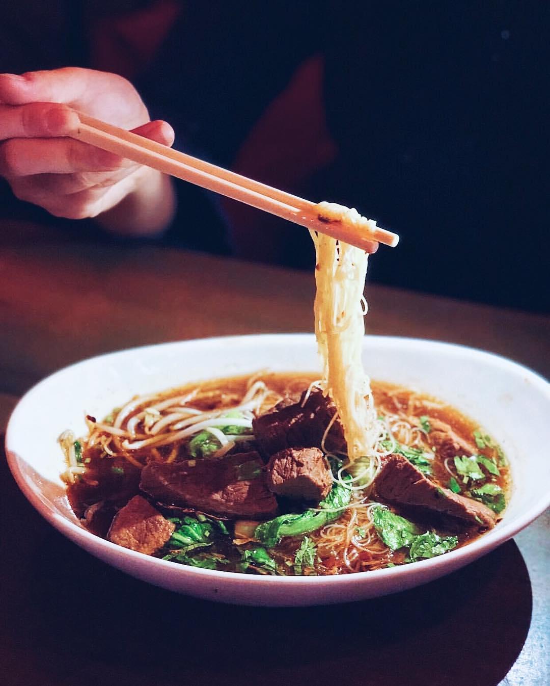 Noodlehead menu in Pittsburgh, Pennsylvania, USA