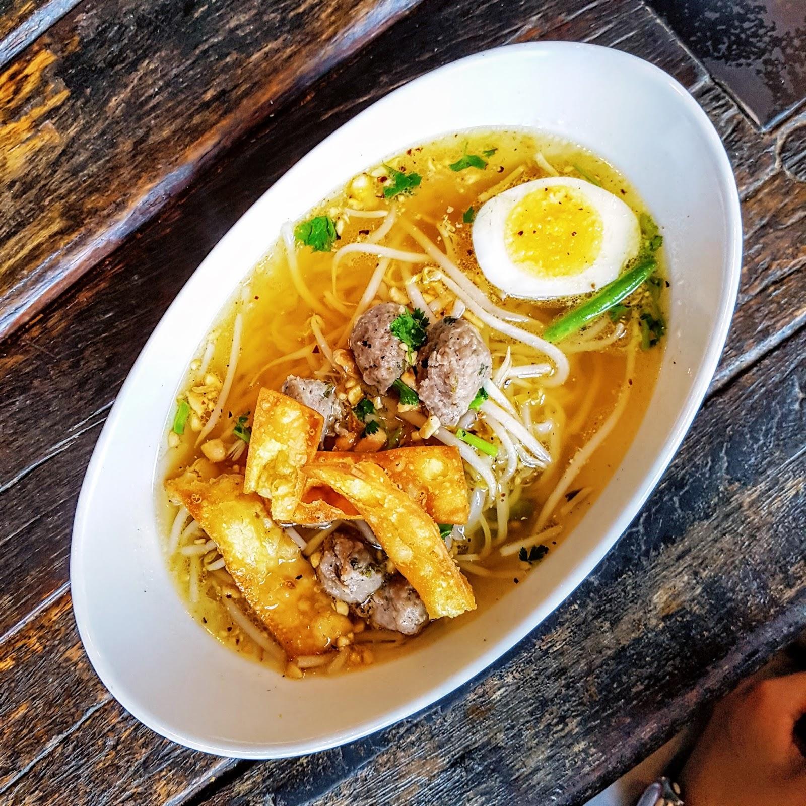 Noodlehead menu in Pittsburgh, Pennsylvania, USA